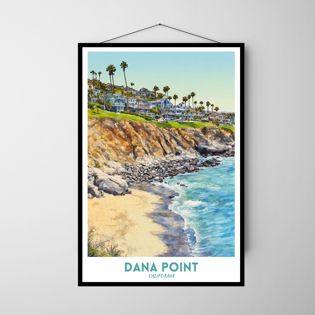 Dana Point Digital Download, Dana Point Poster Print, Dana Point Poster ...