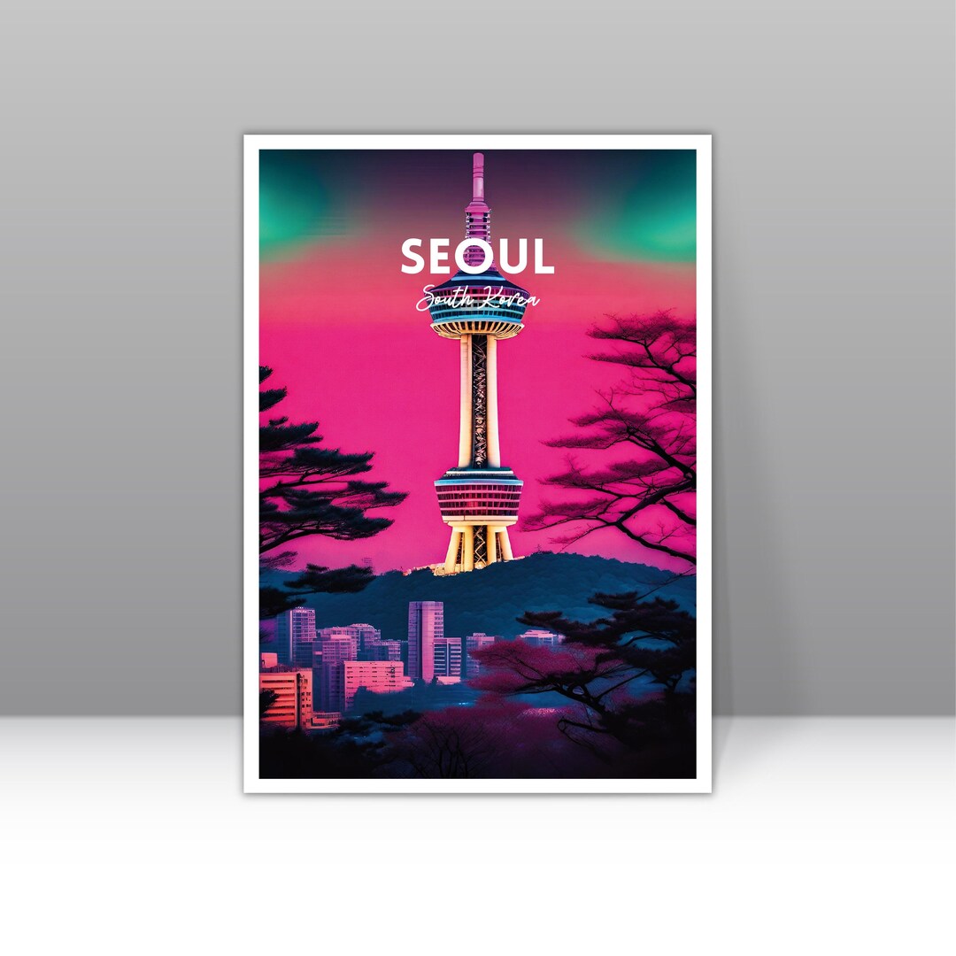 Seoul Print Seoul Wall Art Seoul Poster Seoul Photo Seoul - Etsy