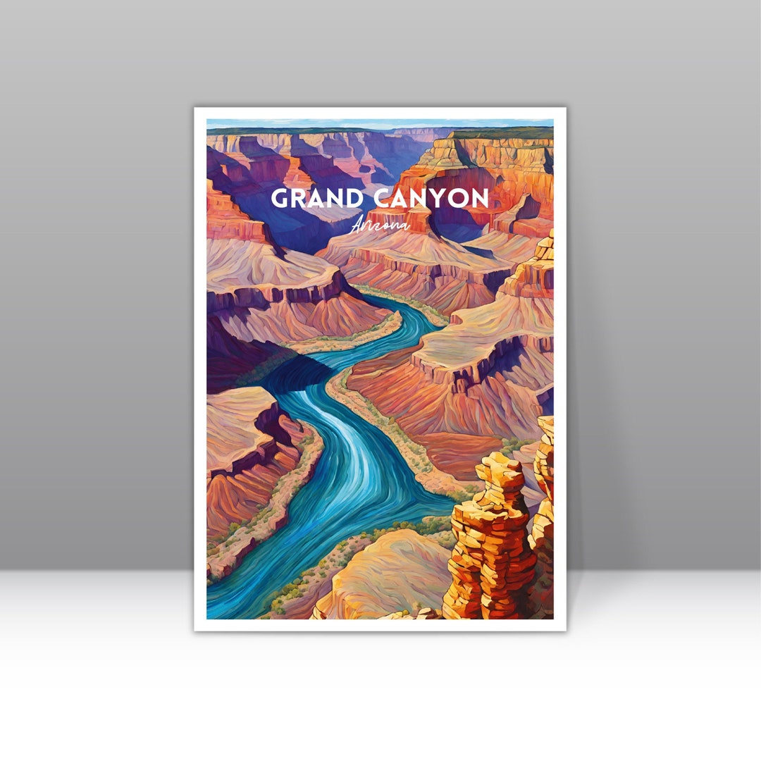 Grand Canyon Digital Download, Grand Canyon Poster Print, Grand Canyon ...