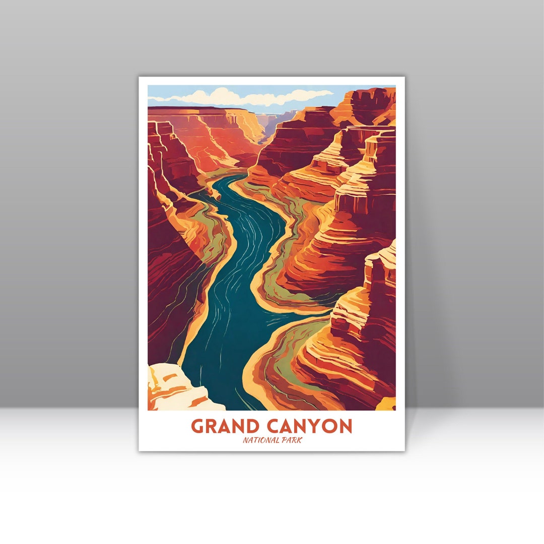 Grand Canyon Digital Download, Grand Canyon Poster Print, Grand Canyon ...