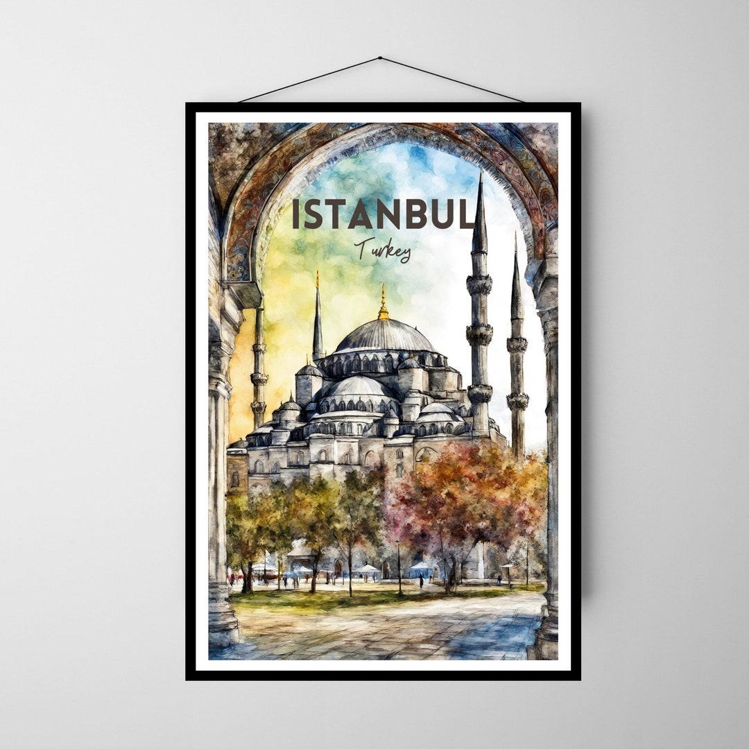 Istanbul Digital Download, Istanbul Poster Print, Istanbul Poster ...
