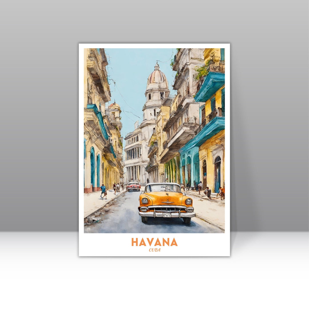 Havana Digital Download, Havana Poster Print, Havana Poster, Havana ...