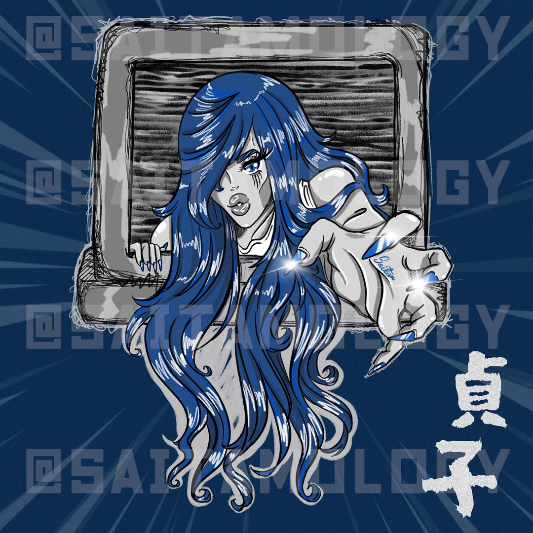 The Ring Sadako Japanese Horror Movie Print - Etsy