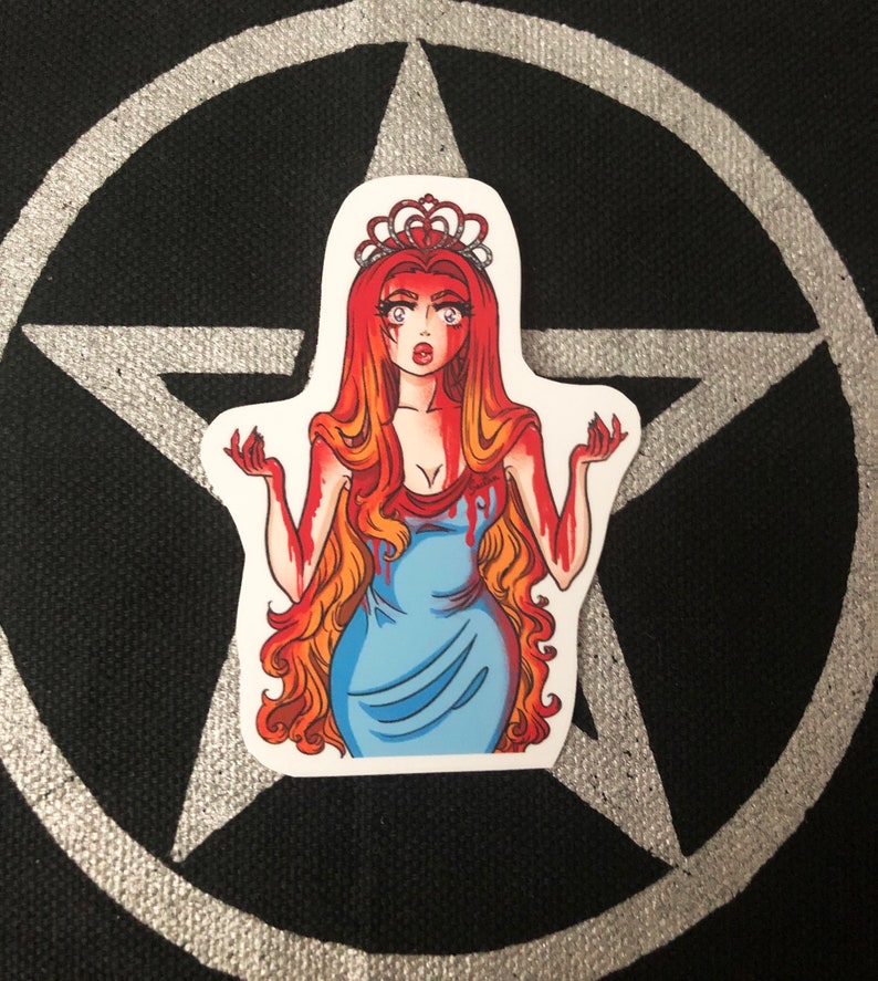 Carrie Horror Movie Vinyl Sticker - Etsy Australia