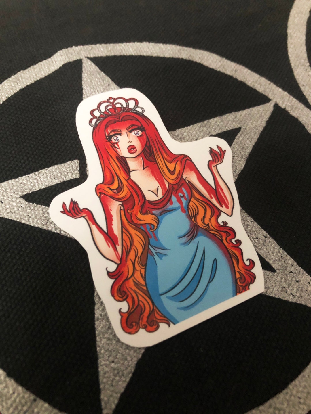 Carrie Horror Movie Vinyl Sticker - Etsy