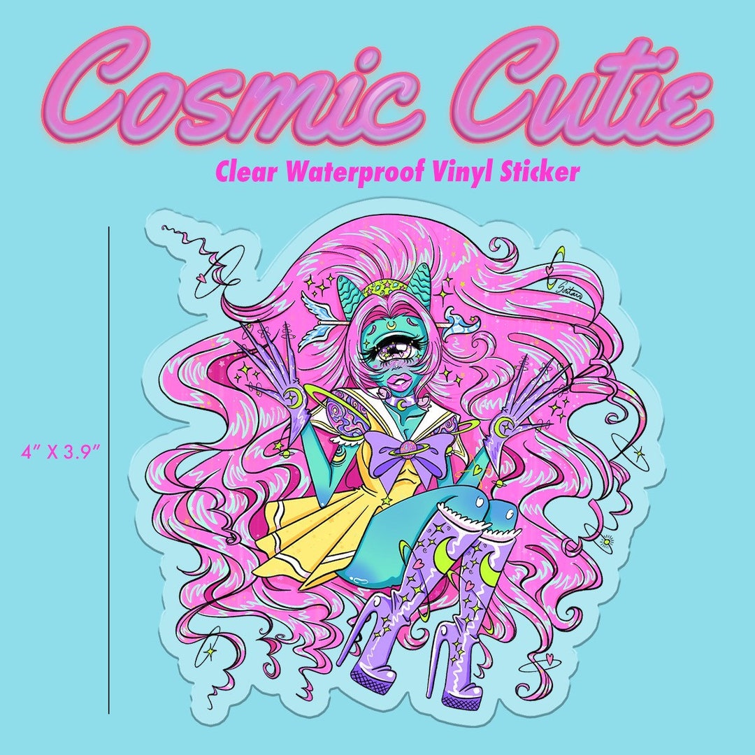 Cyclops Cosmic Galaxy Sailor Guardian Cutie Waterproof Clear Vinyl ...