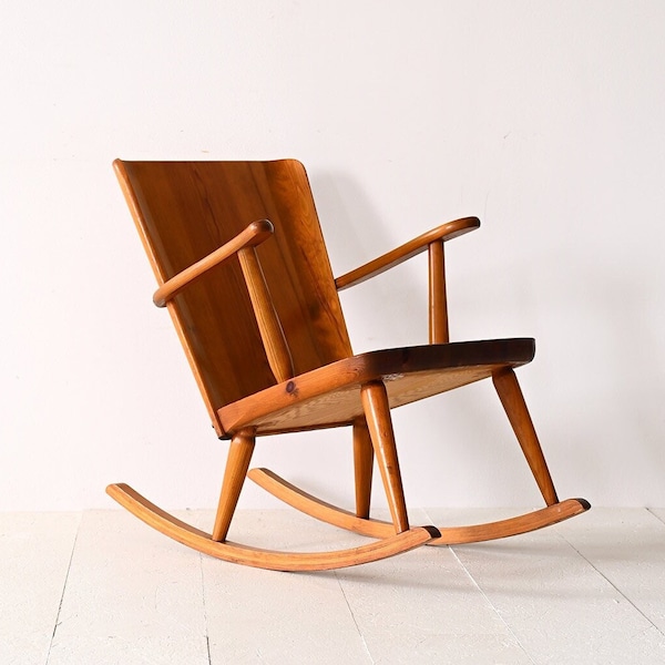1940s Rocking Chair - Etsy