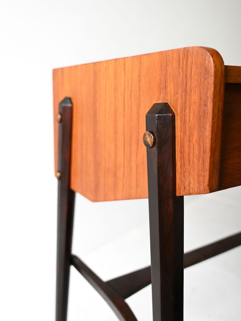 Vintage Scandinavian Teak Lift-top Table With Storage Compartment ...