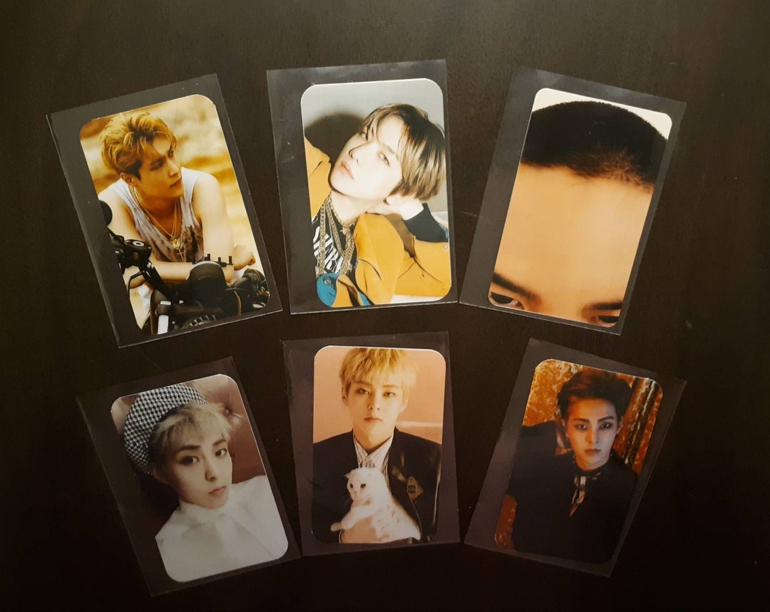 EXO Fanmade Photocards (3.5x2in) - Etsy