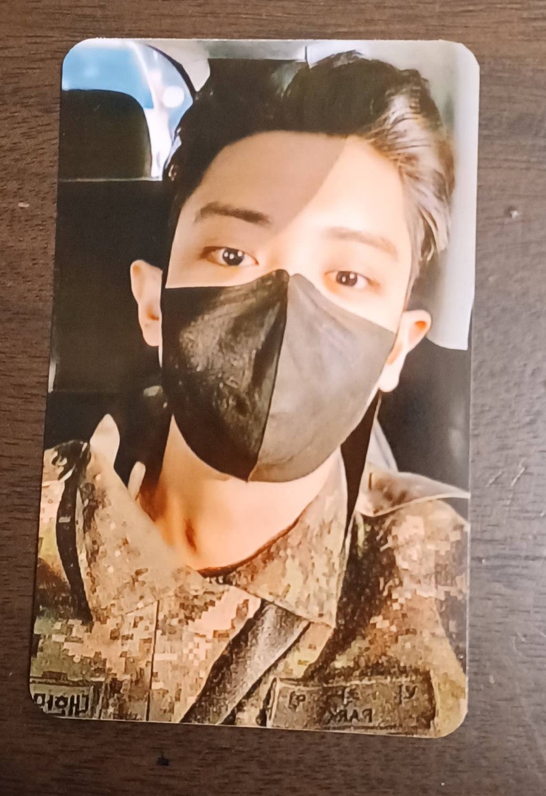 EXO Chanyeol Military Photocard Unofficial Fan Made - Etsy
