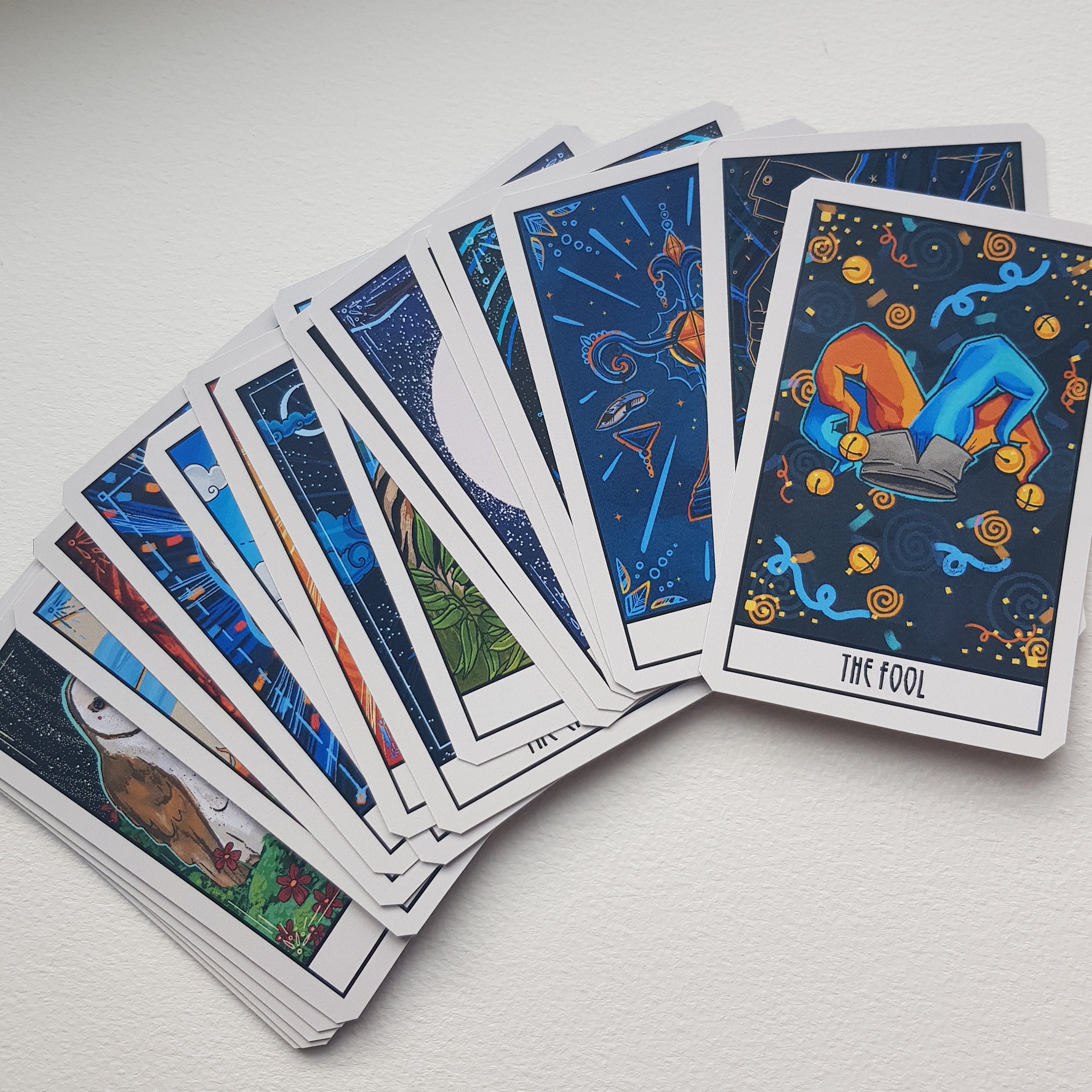 Unique Deck of Tarot Cards 78-card Hand Designed Tarot Deck - Etsy UK