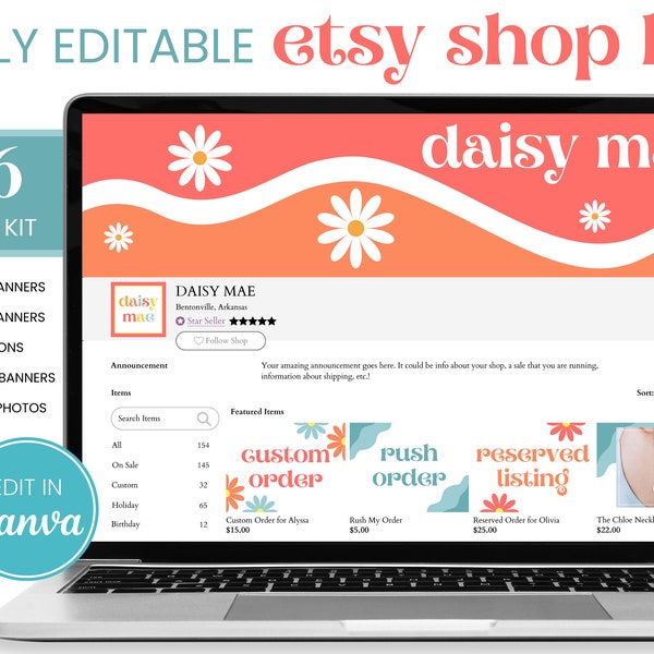 Etsy Shop Logo - Etsy