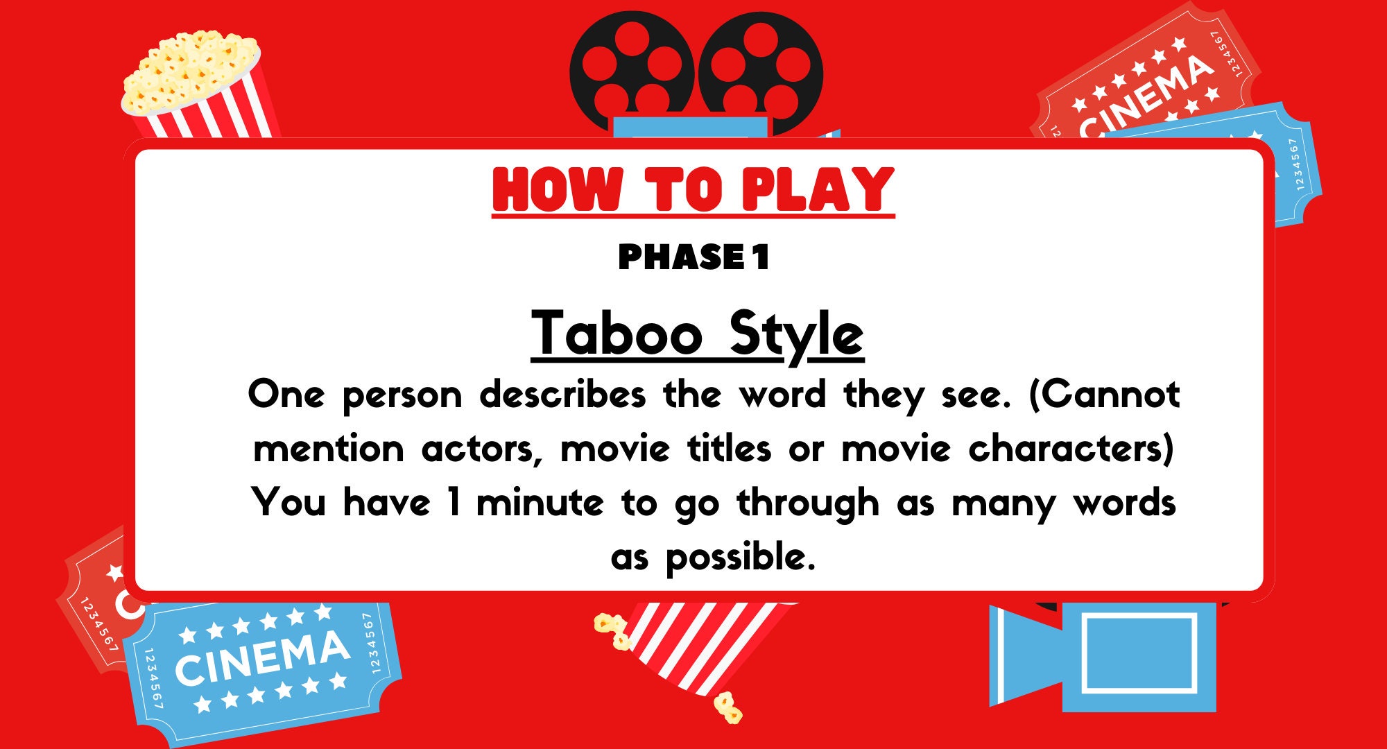 Movie Trivia Mashup Guessing Game Virtual Party Game Power Point Game ...