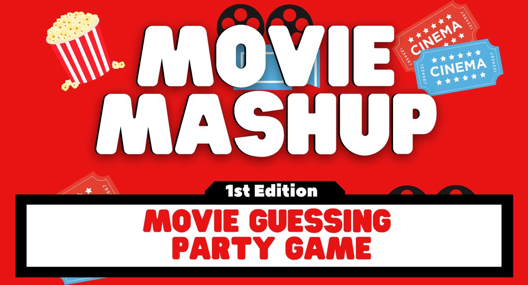 Movie Trivia Mashup Guessing Game Virtual Party Game Power Point Game ...