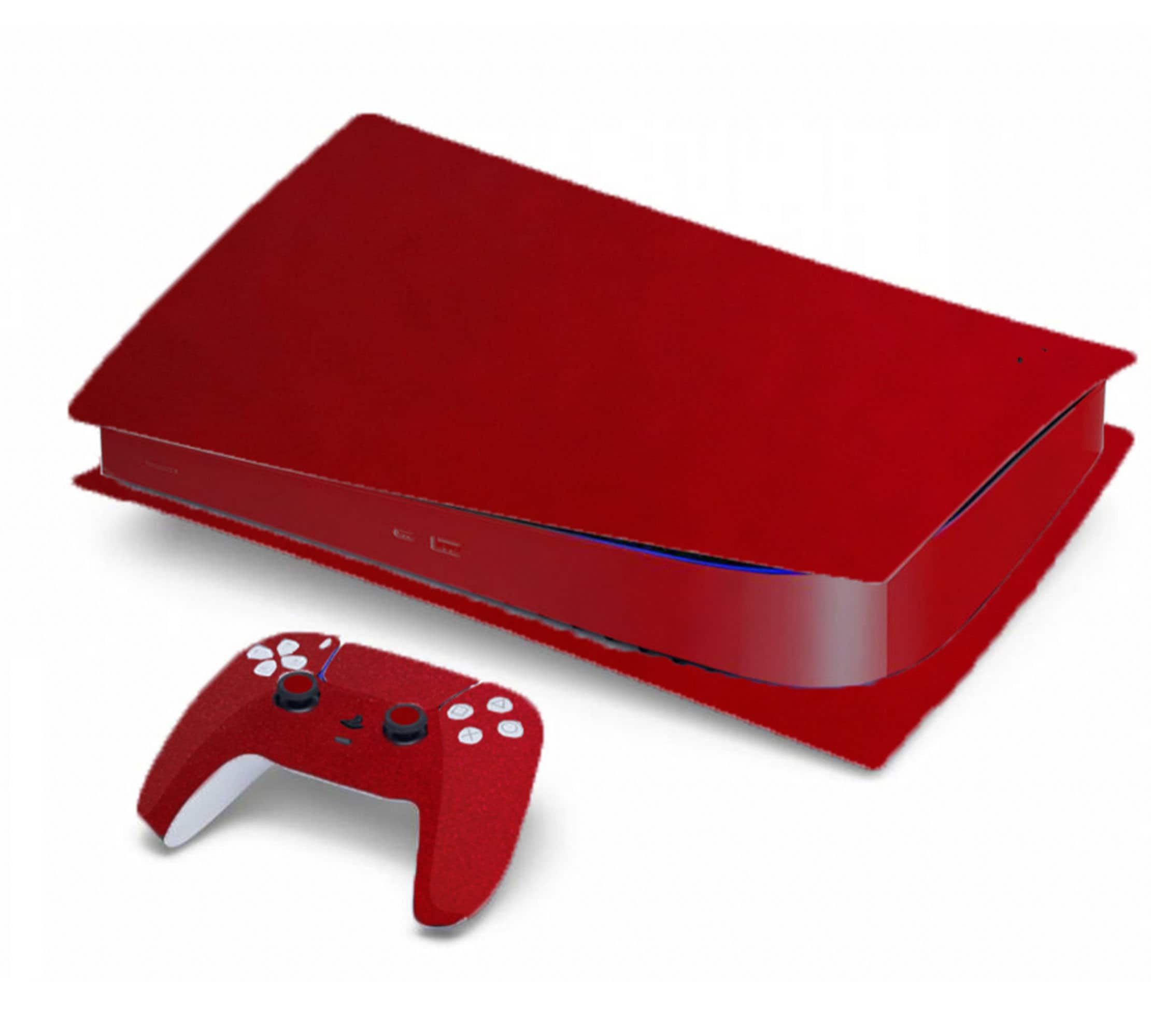 Matte Metallic Candy Red Vinyl Wrap/skin for PS5 Playstation - Etsy