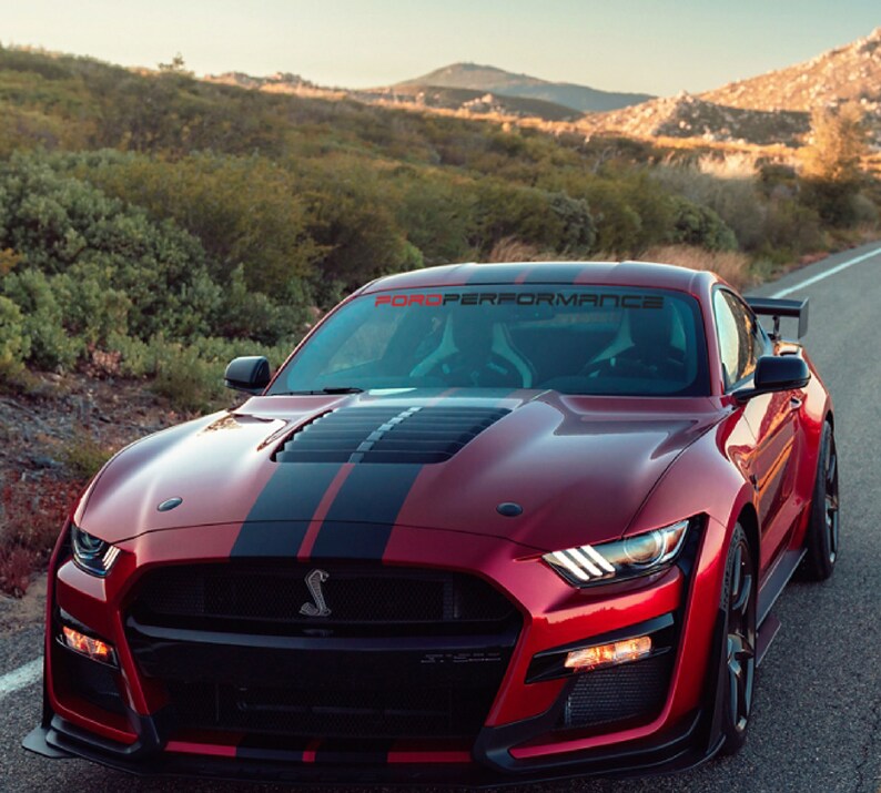 Ford Performance Windshield Decal 40 Inch - Etsy