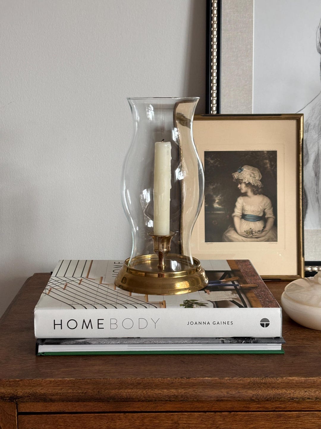 Vintage Brass Hurricane Candle Holder - Etsy