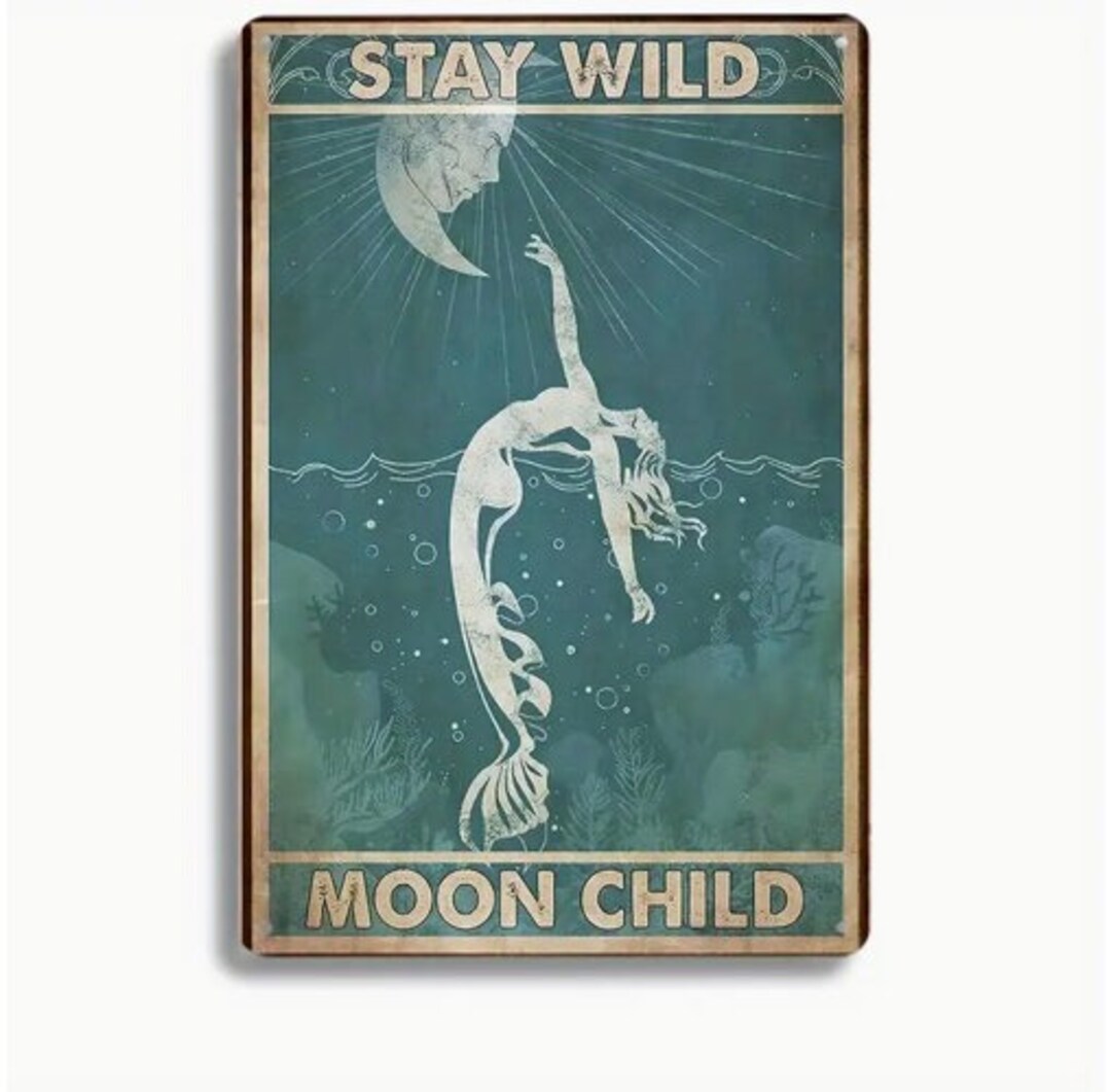 Mermaid Decorvintage Beach Signs for Home Wall Decor - Etsy