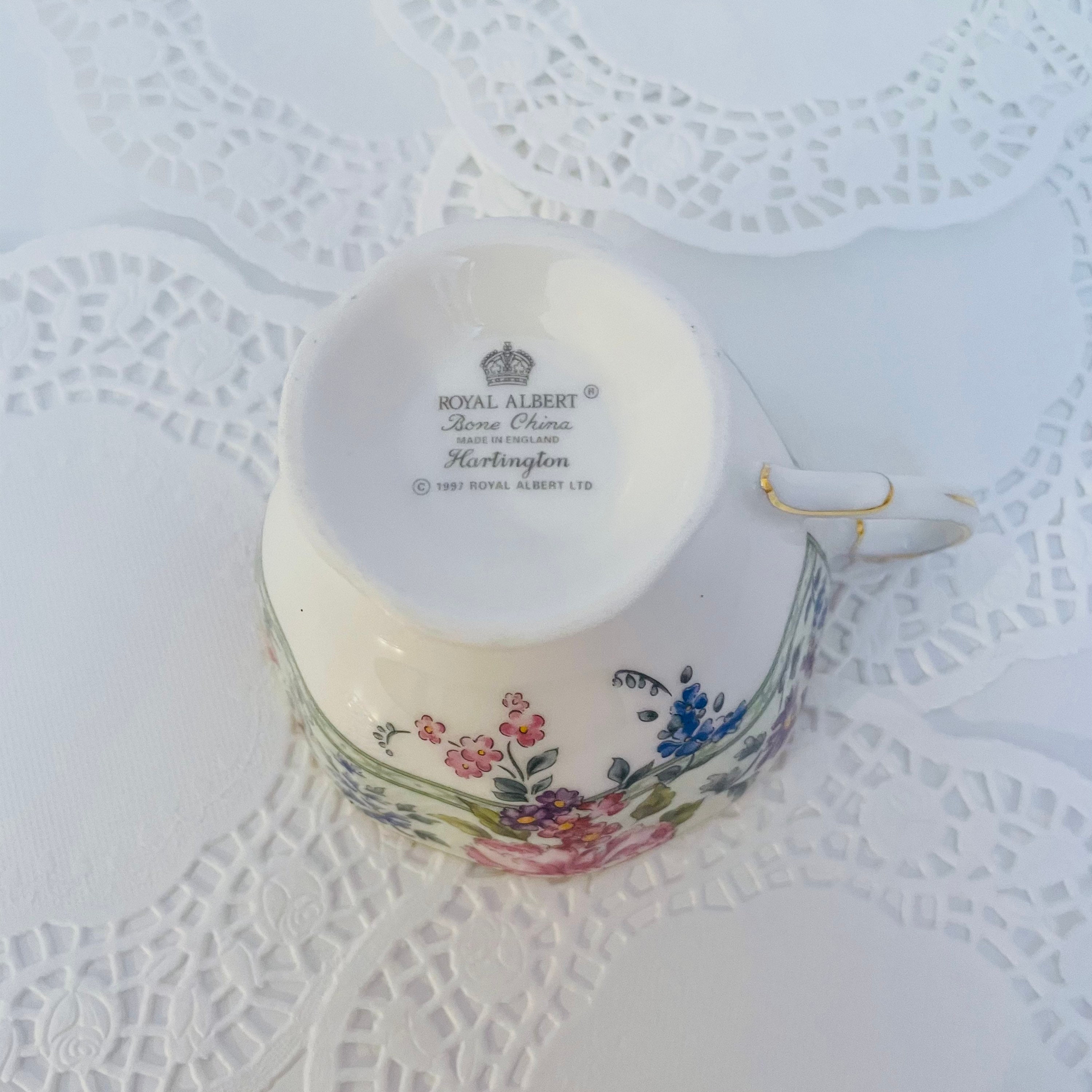 Tea Cup / Royal Albert / Harrington Tea Cup / Demitasse Cup & Saucer ...