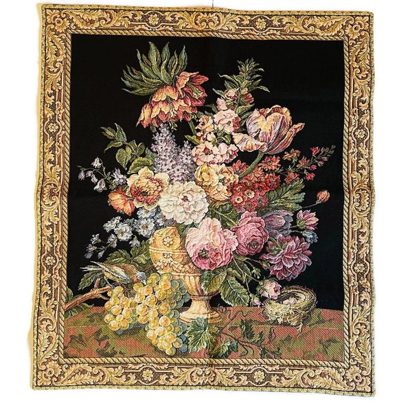 Floral Tapestry - Etsy