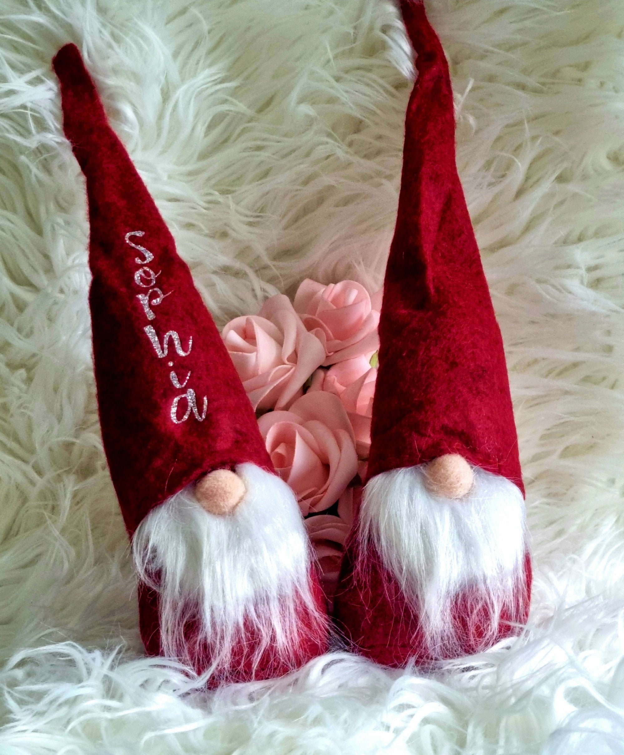 Red Gonk for Personalisation Gonks for Gifts Secret Santa | Etsy