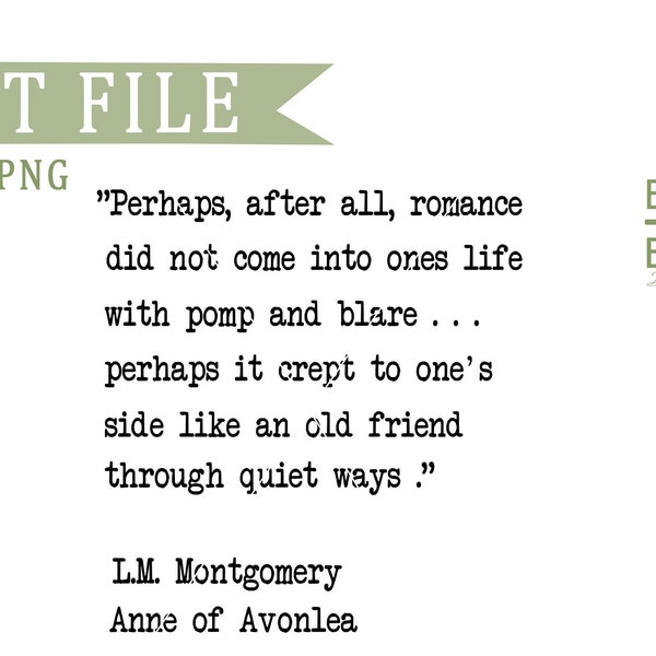 Anne of Green Gables Svg - Etsy