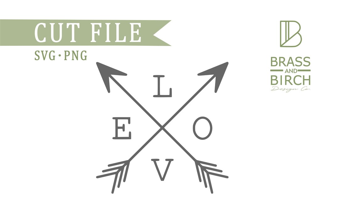 Valentine Arrow SVG File, Love SVG File, Heart, Vector, Cricut ...