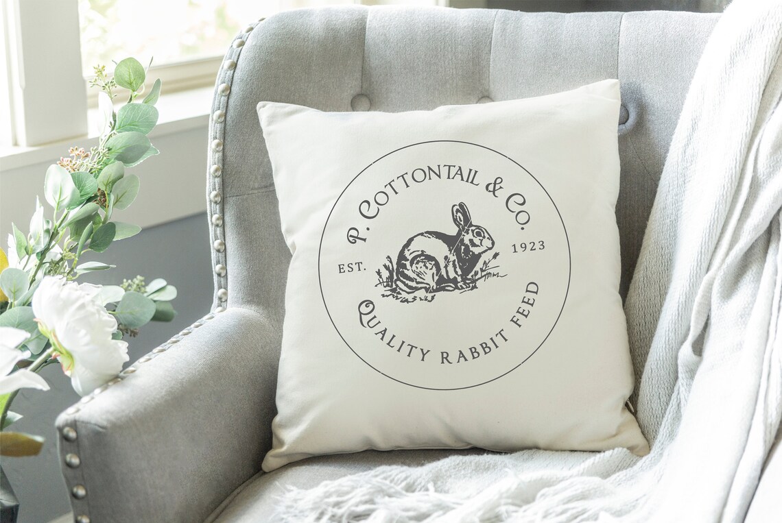 Rabbit SVG File Bunny SVG File Spring SVG Easter Svg - Etsy