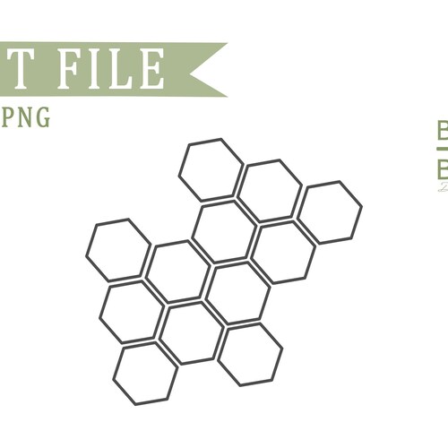 Honeycomb SVG File Bee SVG File Honeycomb Vector Cricut - Etsy