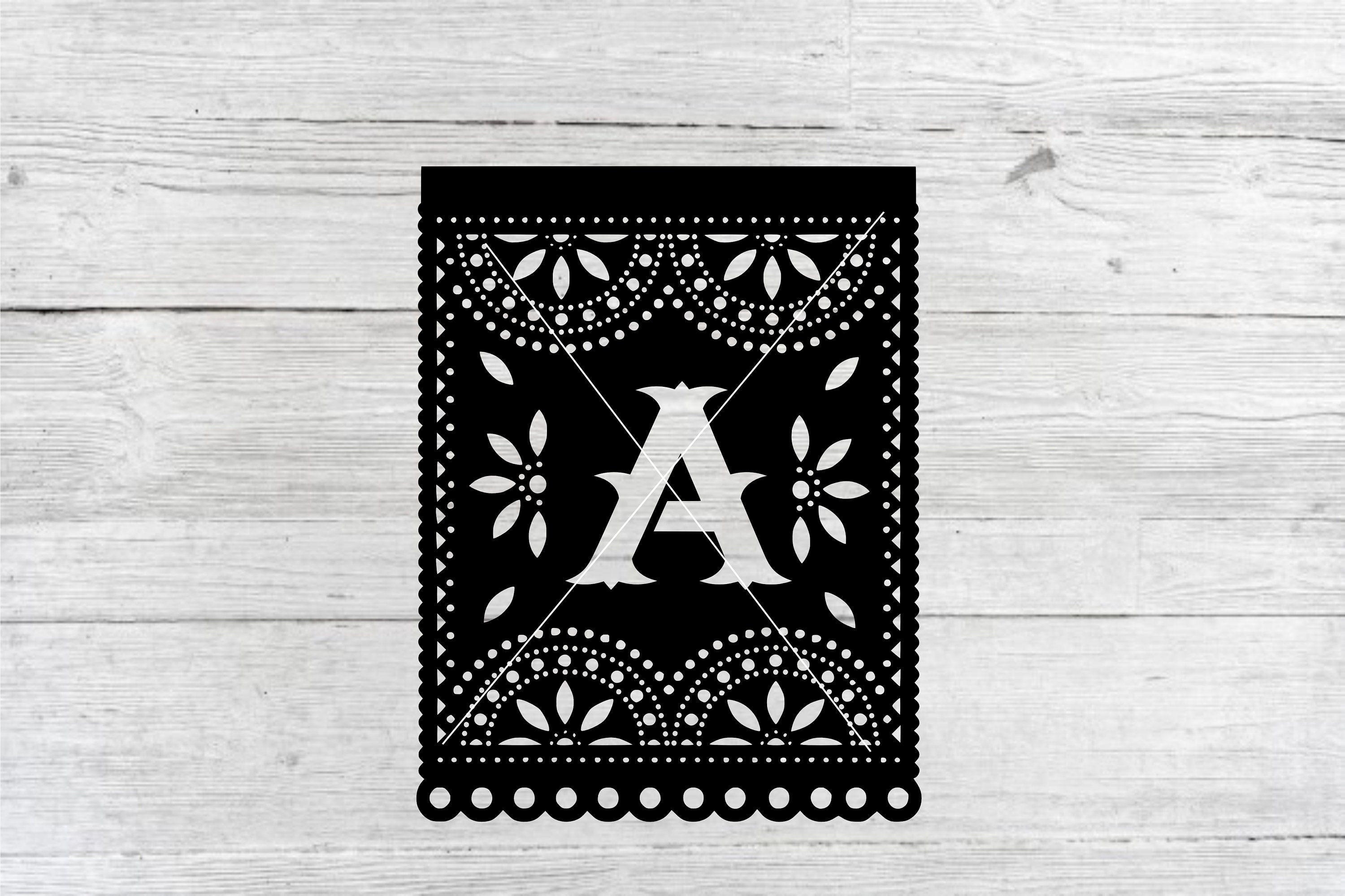 Papel Picado SVG Bundle Mexican Banner SVG File Party SVG | Etsy