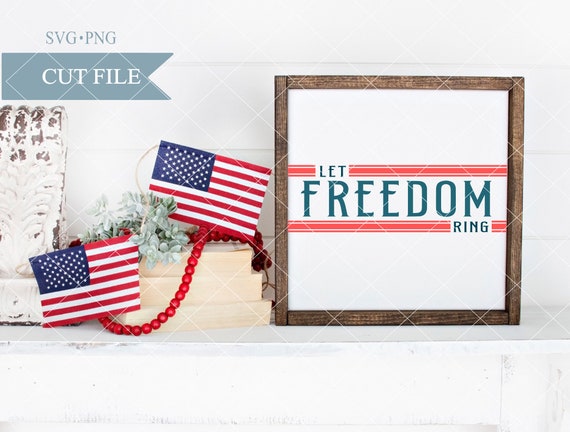 Freedom SVG File America SVG File Vintage SVG File Vector | Etsy