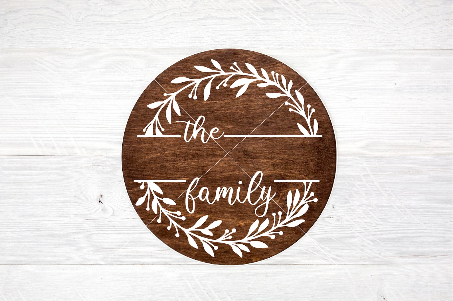 Family Wreath SVG File Wreath SVG File Family Welcome - Etsy