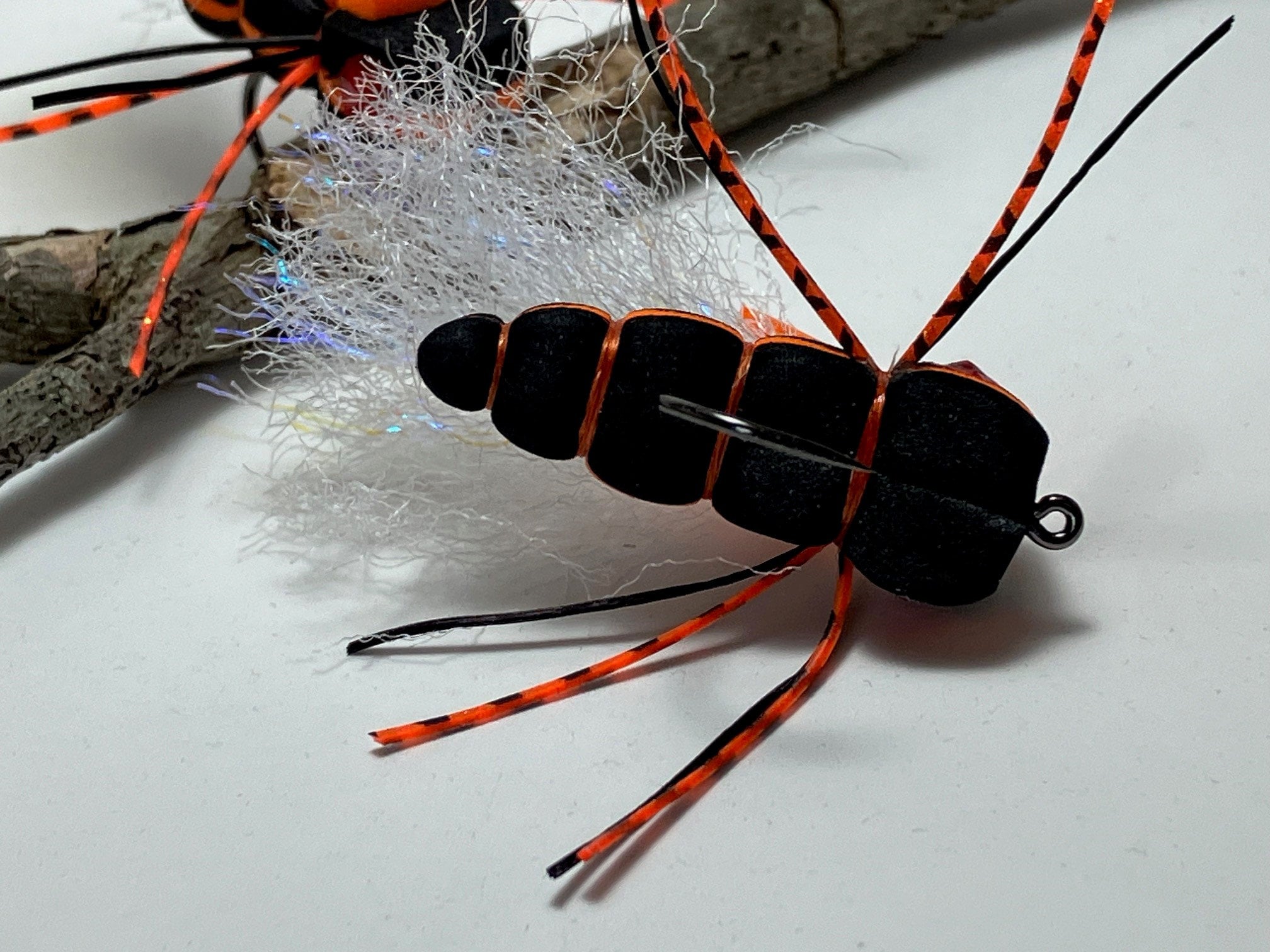 Cicada Fly (quantity 6 Flies) Size #4 Fly Fishing - Etsy