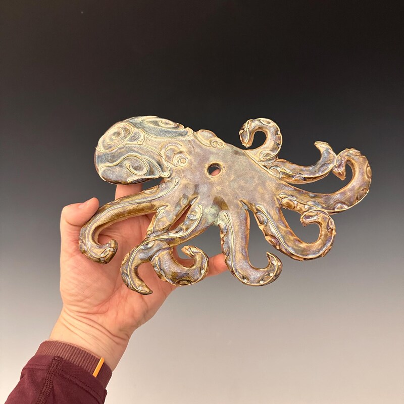Ceramic Octopus - Etsy