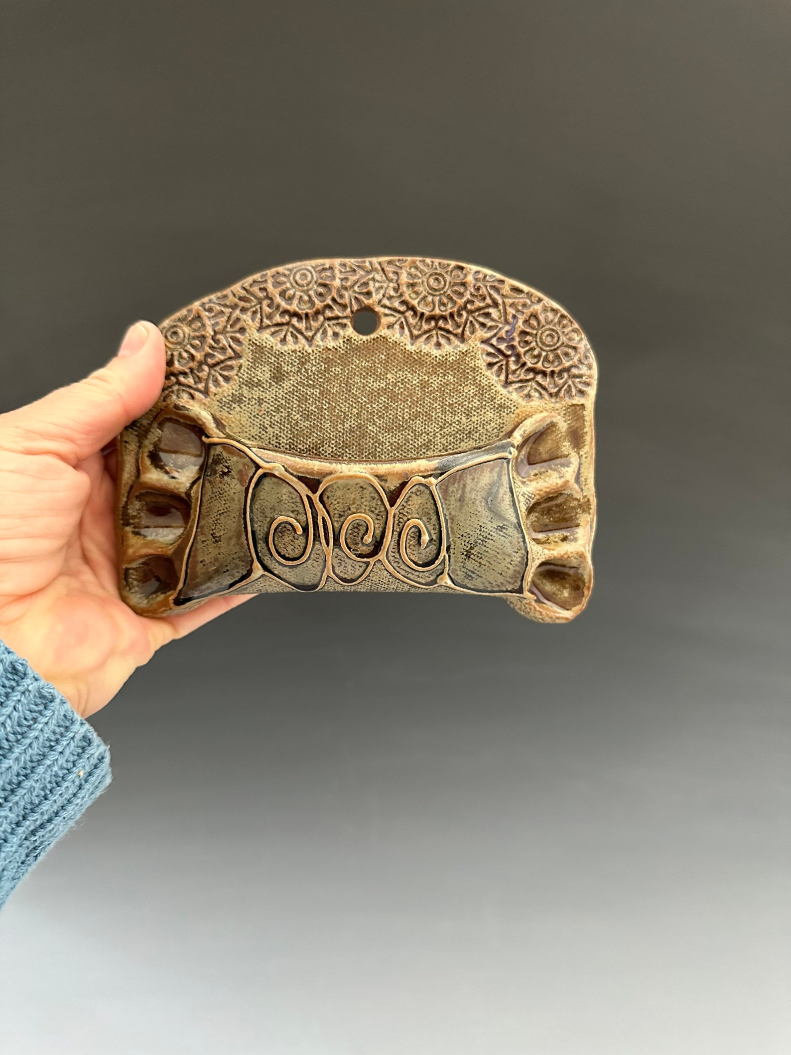 Handmade Wall Pocket. Can Be Hung Indoor or Outdoor. - Etsy