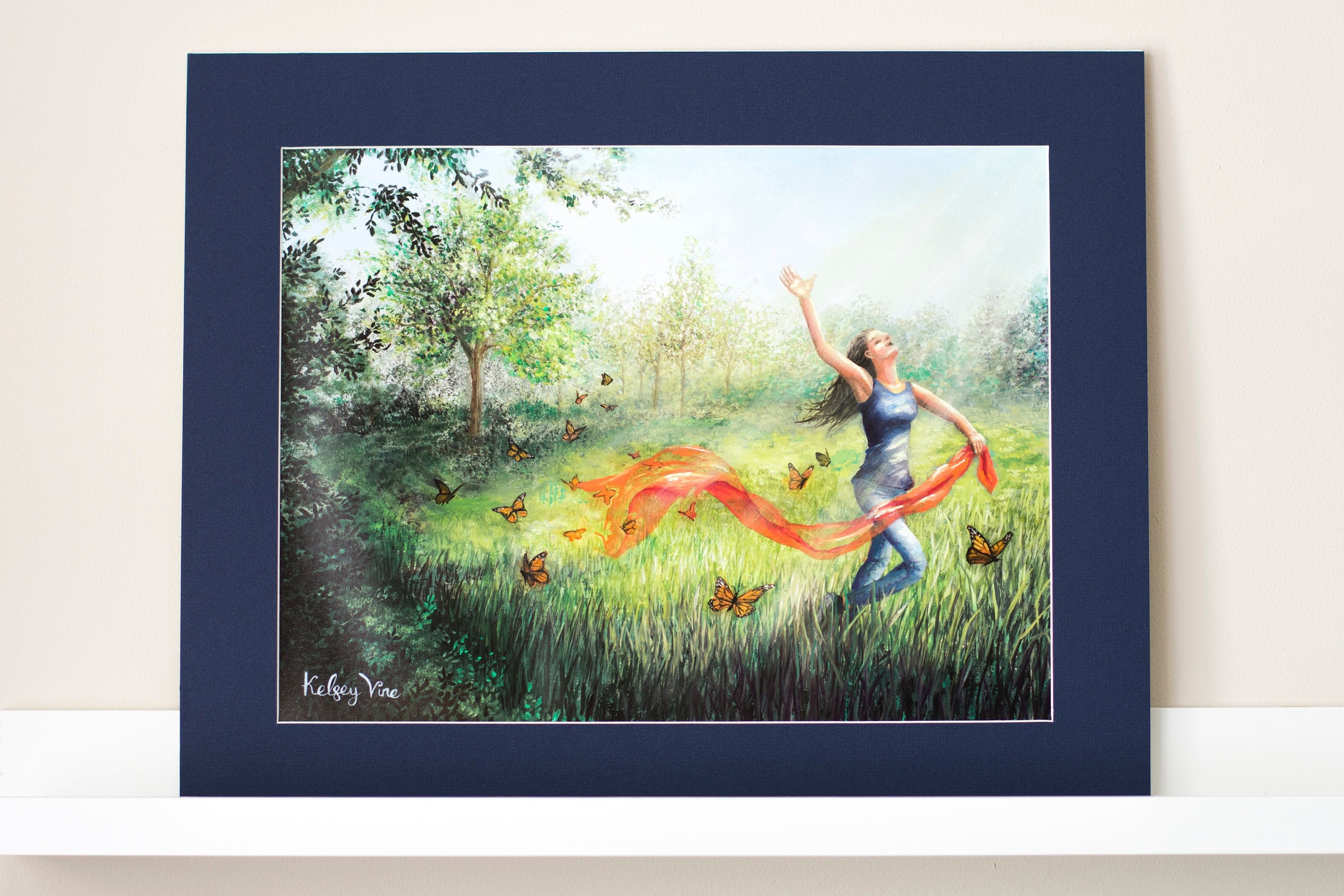 Fine Art Print "free" | Christian Artwork | Prophetic Art | Field of ...