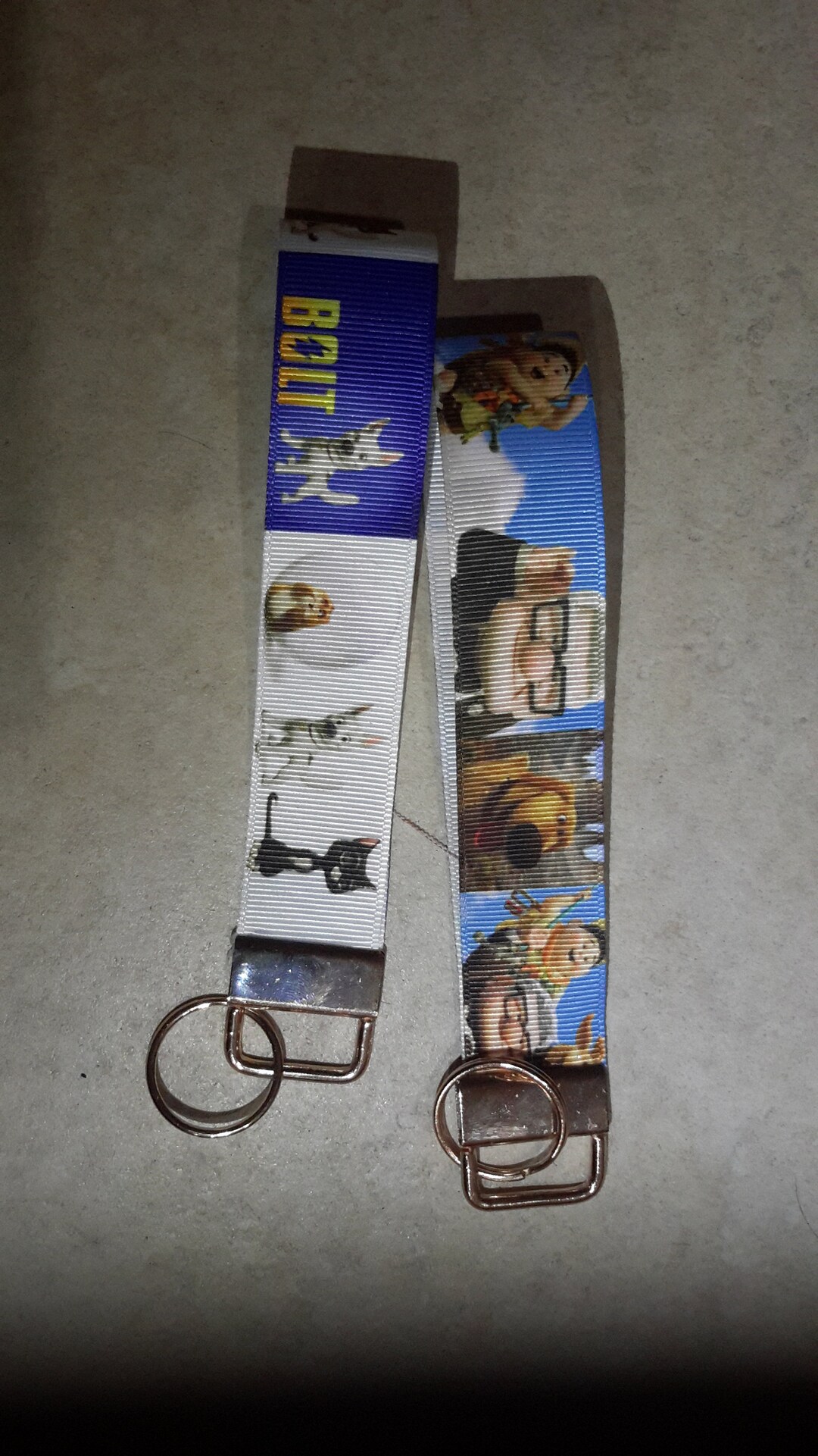 B14 Movie Cartoons Inspired Key Fob Keyring Home Oh Big Hero up Dug ...