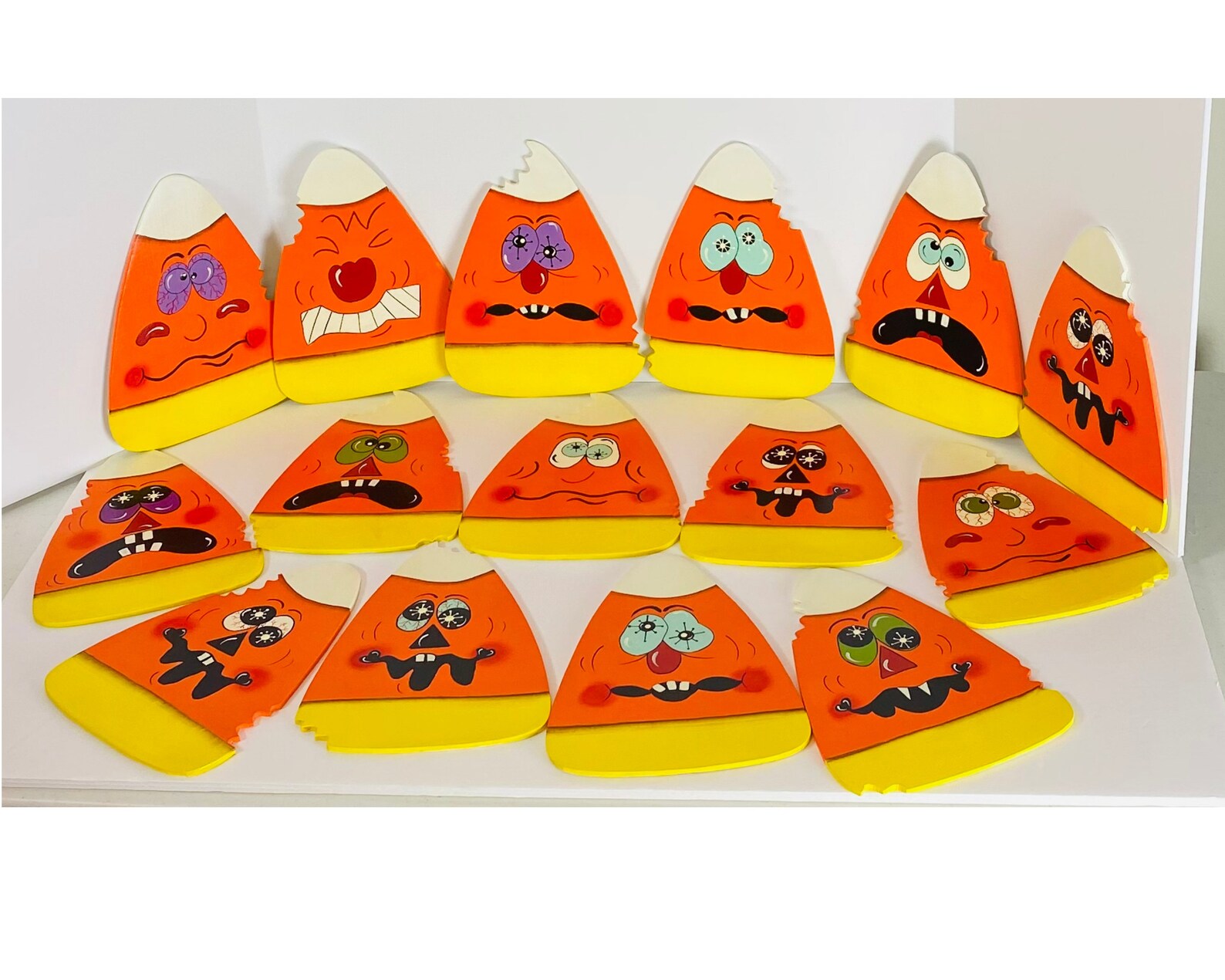 Candy Corn Sign, Halloween Sign, Wreath Attachment - Etsy