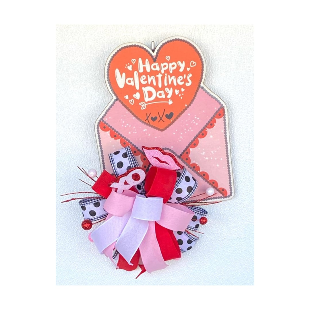 Vintage Valentine Envelope Hanger Decoration, Valentine Wall-hanger ...