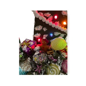 Candy Christmas Tree Centerpiece: Festive Holiday Table Decor - Etsy