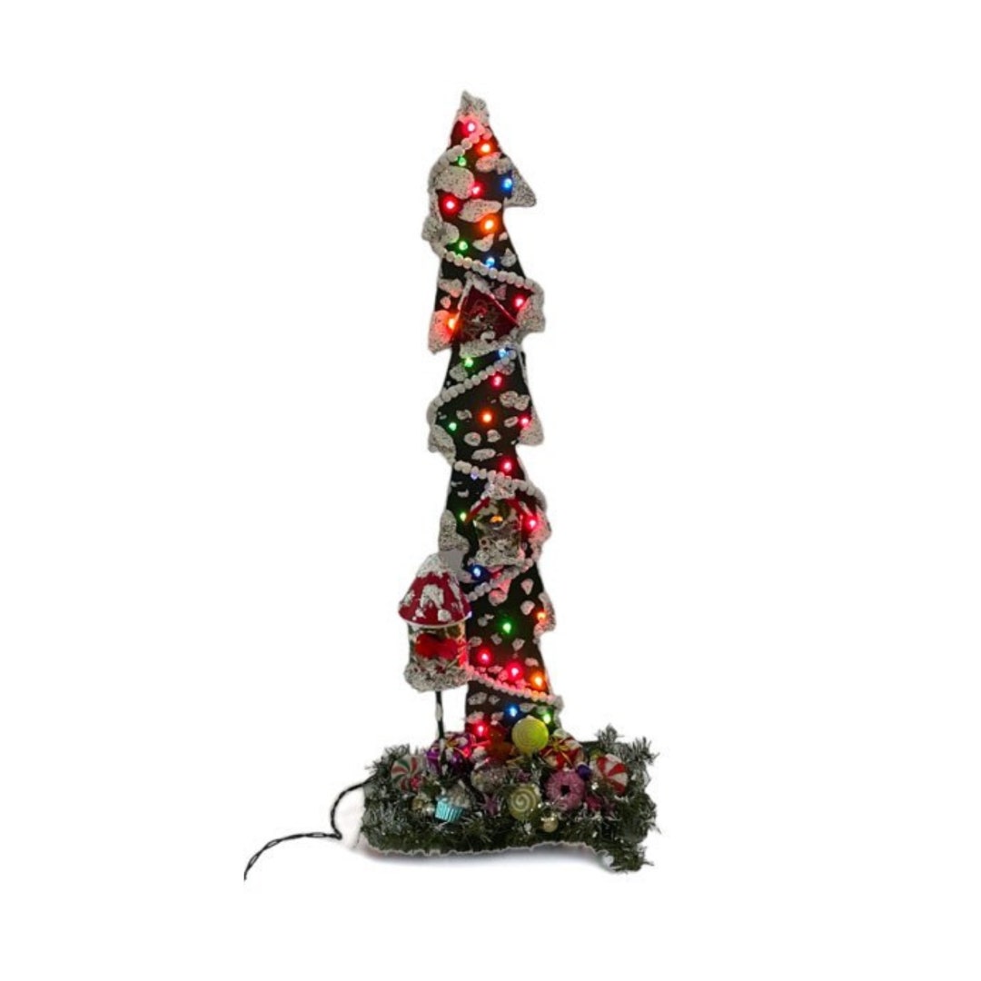 Candy Christmas Tree Centerpiece: Festive Holiday Table Decor - Etsy