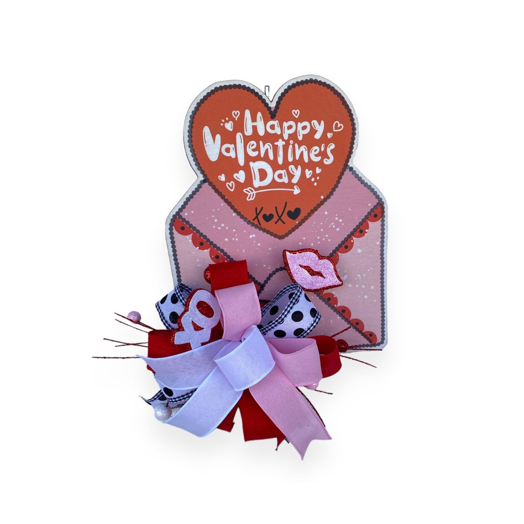 Vintage Valentine Envelope Hanger Decoration, Valentine Wall-hanger ...