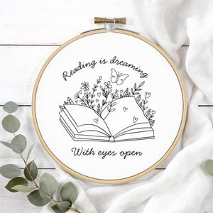 Book Embroidery Pattern Bundle: Floral DIY Hand Embroidery (PDF Instant ...