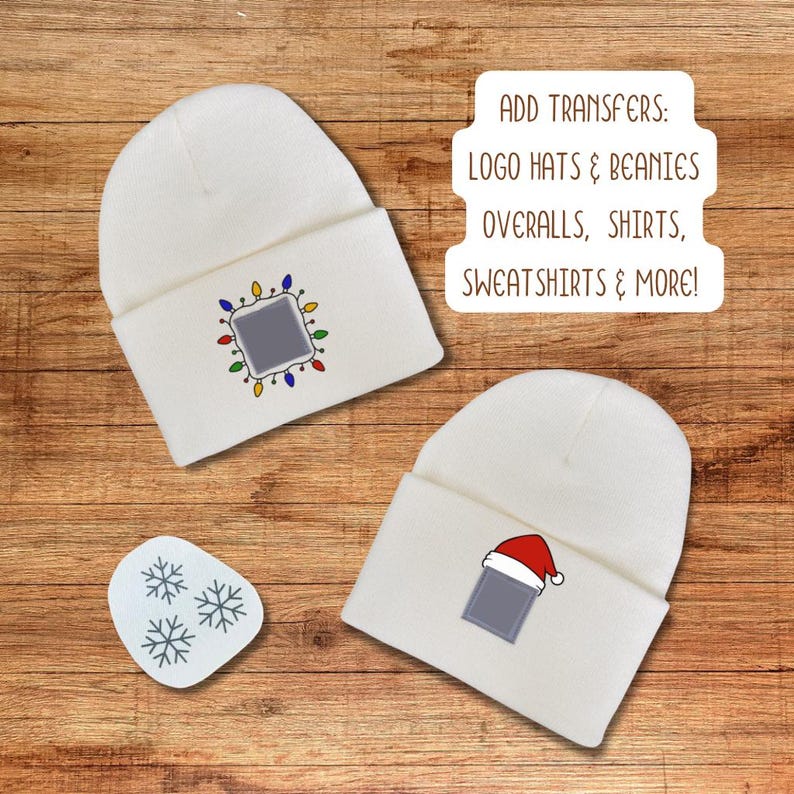 Christmas Beanie Embroidery Stick and Stitch,pdf, Embroidered Beanie ...