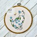 PDF Pattern 6 Forget Me Not Cat Step by Step Beginner Embroidery ...