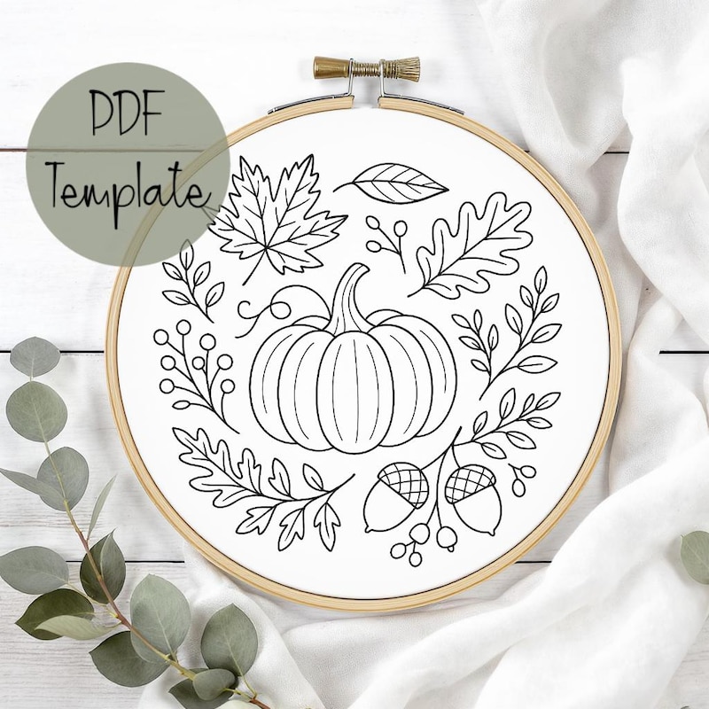 Embroidery Fall Ideas - Etsy