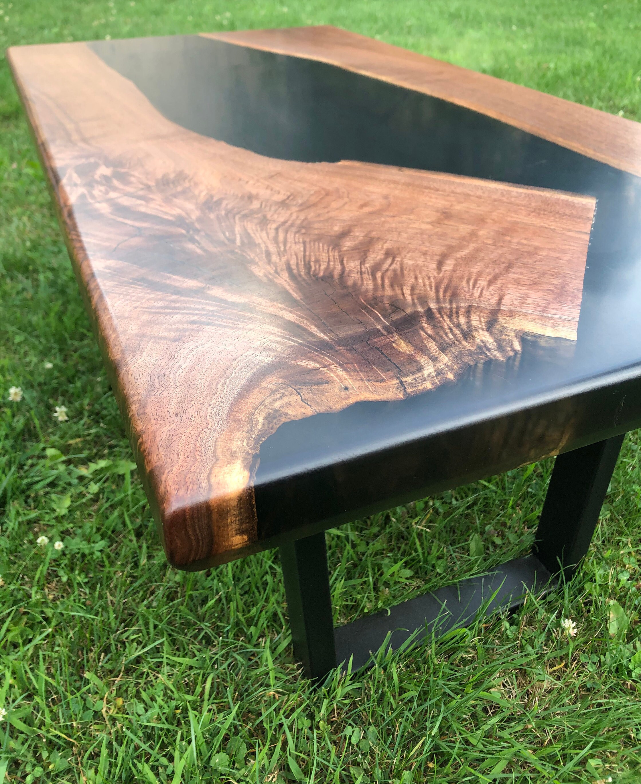 Custom Order River Coffee Table 48x24 - Etsy