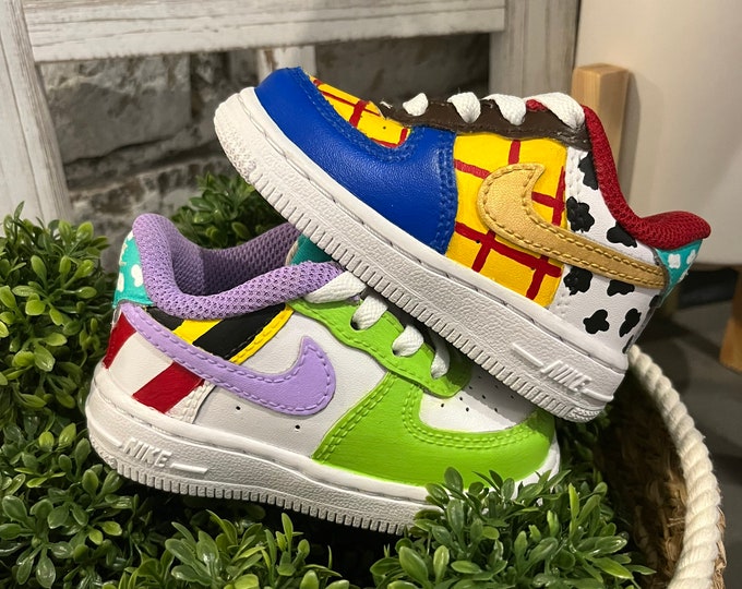 Toy Inspired Air Force 1 / Custom Shoe / Toddler / Baby / Kid / AF1 ...