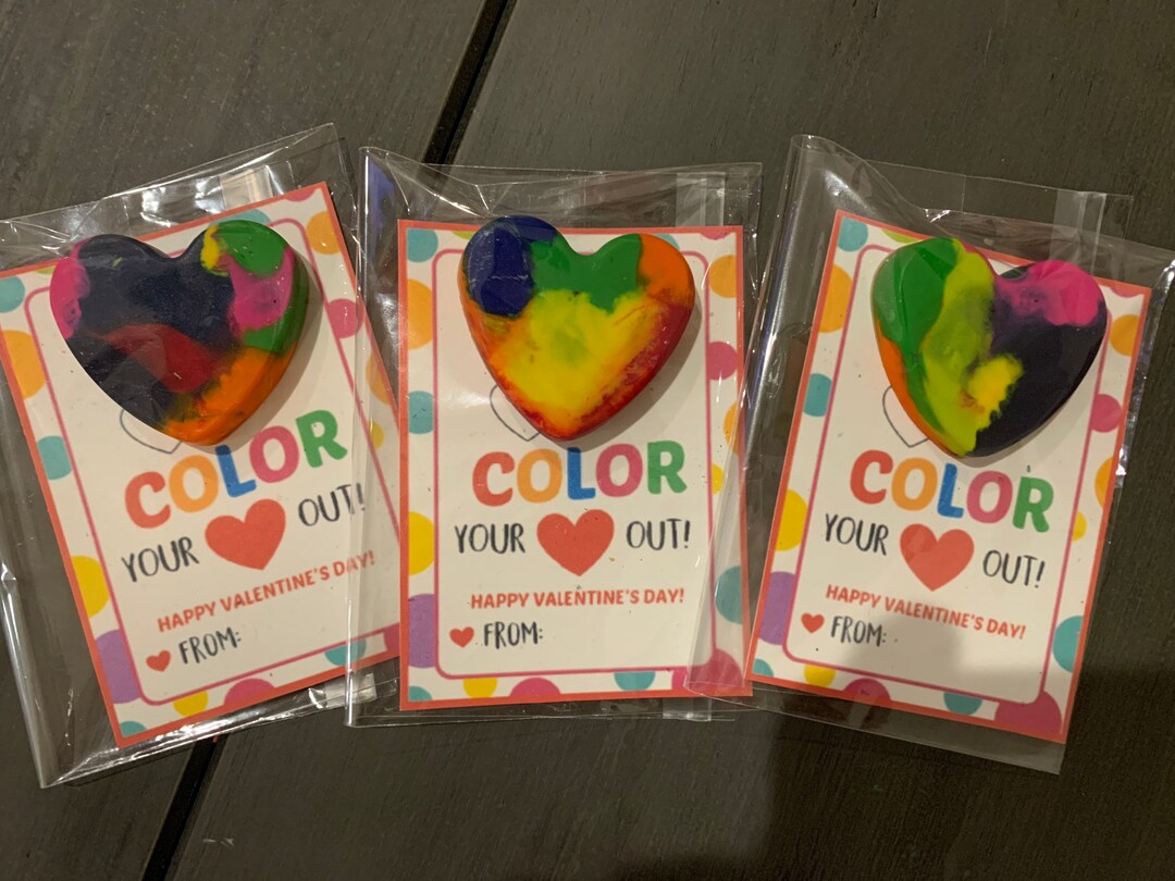Valentine Crayon Cards / Crayon Melt / Bundle / Class - Etsy