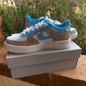 Ice Cream Air Force 1 / Custom Shoe / Toddler / Baby / Kid / AF1 ...